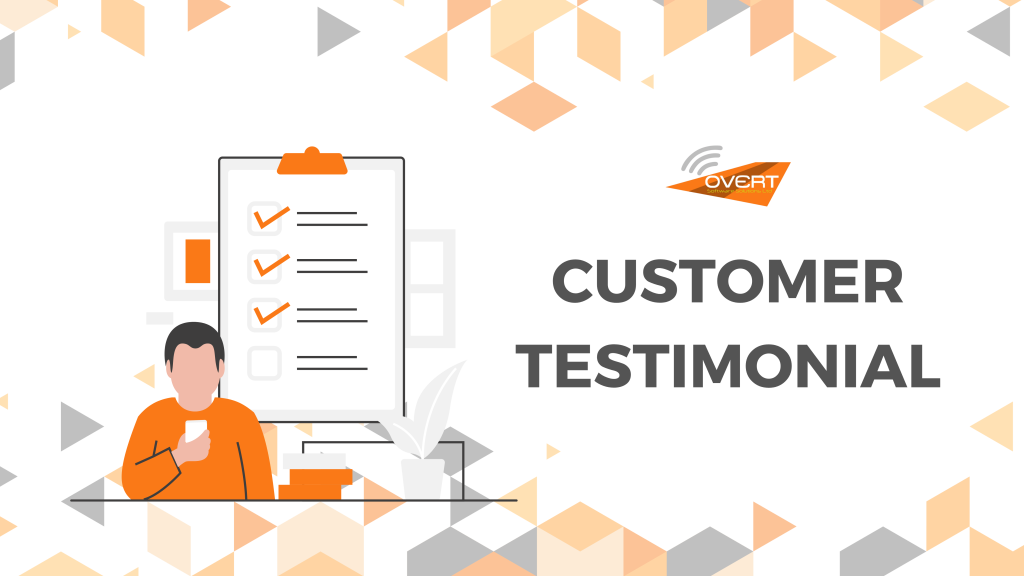 Customer Testimonial Form - Overt Software